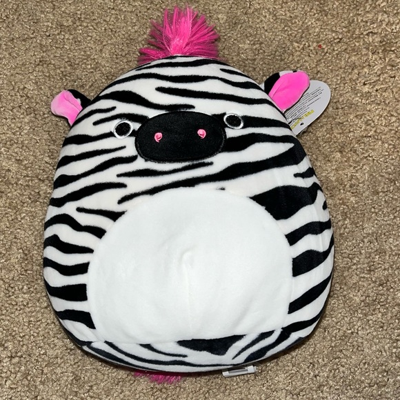 Squishmallows | Toys | New With Tags Zebra 8inch Squishmallow | Poshmark